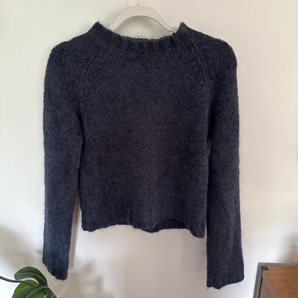 Express | Sweaters | Vintage Express Navy Blue Sweater | Poshmark